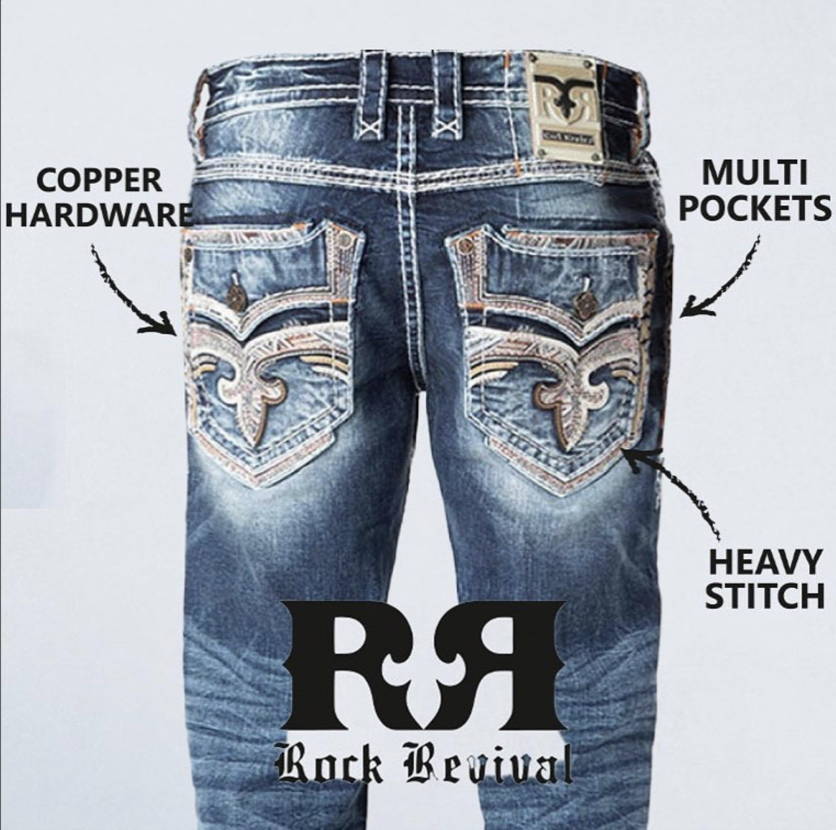 Rock Revival Jeans: Crafting Legends in Denim Fashion. - Knockout Wear ...