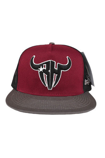 Rough Hand Hat Unisex Aggie Mesh Back Snapback Patch Cap - RH-57