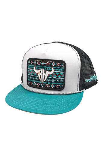 Rough Hand Hat Unisex Cielo Tribe Mesh Back Snapback Patch Cap - RH-84