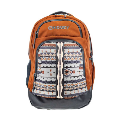 Hooey Unisex Ox Rust & Grey Backpack