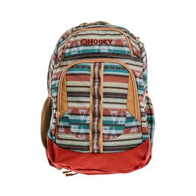 Hooey Unisex Ox Serape & Burgundy Backpack
