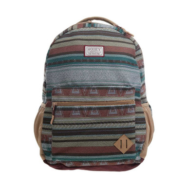 Hooey Unisex Recess Serape & Burgundy Backpack