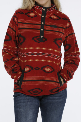 Cinch Women's Polar Fleece Pullover - MAK9820008