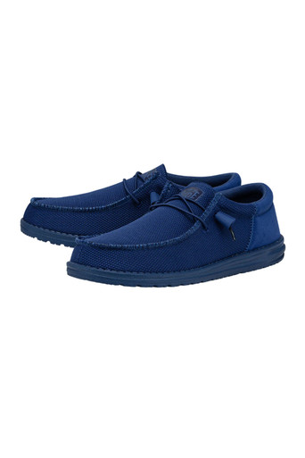 Hey Dude Mens Wally Funk Mono True Blue Shoes 40011 428