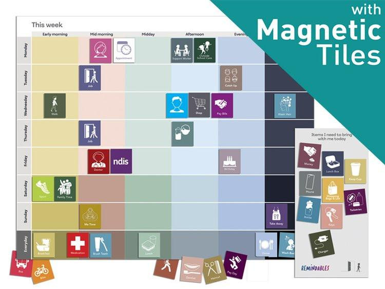 Adult Chart (60 Tiles+Chart) - Magnetic - Fun Stuff Educational ...