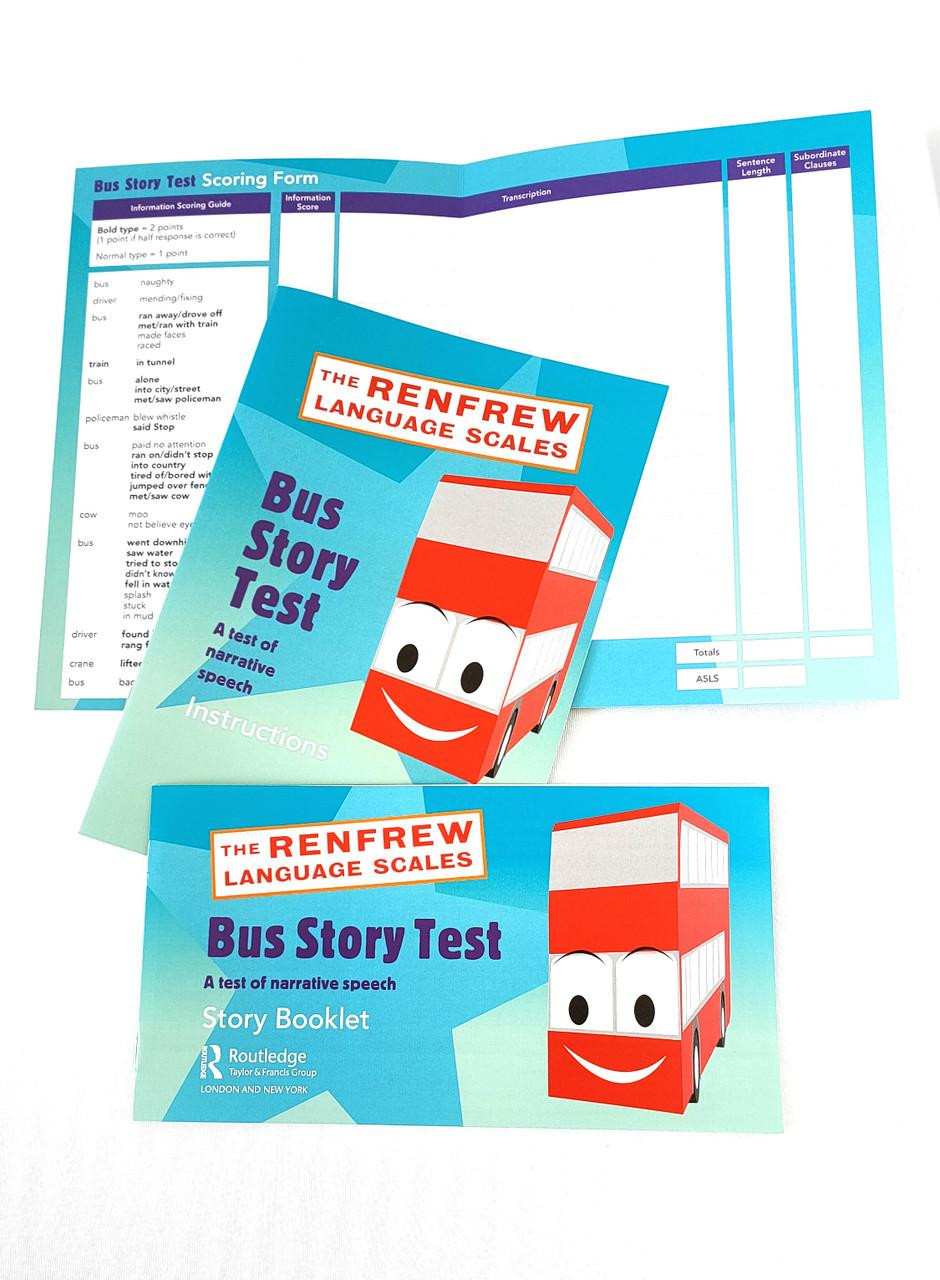 The Renfrew Language Scales Bus Story Test - Fun Stuff Educational ...