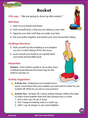 Yogarilla Exercises and Activities - Fun Stuff Educational ...