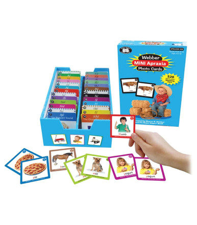 Webber® MINI Apraxia Photo Cards - Fun Stuff Educational & Therapeutic ...