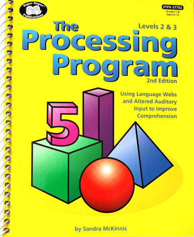 The Processing Program - Levels 2 & 3