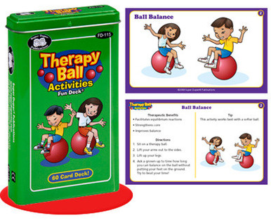 Therapy Ball Activities Fun Deck - Fun Stuff Educational & Therapeutic ...