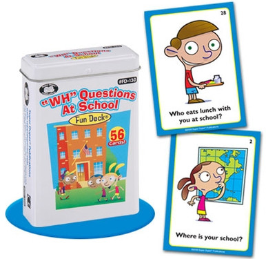 'Wh' Questions at School - Fun Stuff Educational