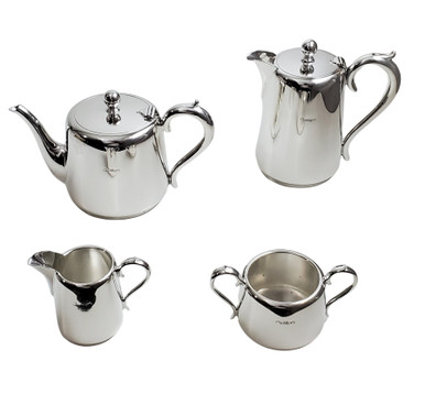4 Piece Claridges Hotel Silver Tea & Coffee Set c.1960 - Corbell Silver ...