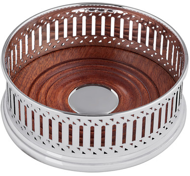 Small gallery coaster with mahogany wood (GT633) - Corbell Silver Store