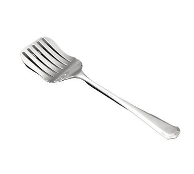 Grecian pattern, beet root server. SKU #: KM9497. - Corbell Silver Store