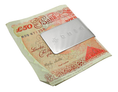 SILVER MONEY CLIP WIDE WITH ENGLISH HALLMARKS (GT503) - Corbell Silver ...