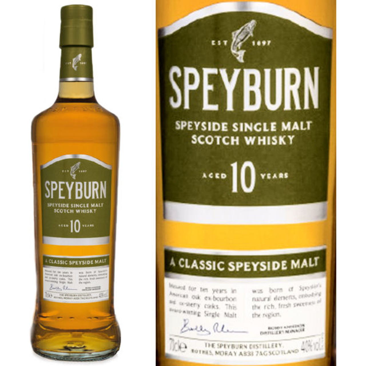Speyburn 10 Year Old Speyside 750ml