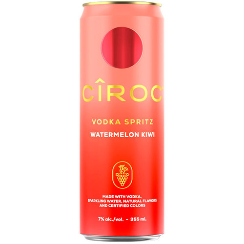Ciroc Sunset Citrus Vodka Spritz Ready To Drink 4 Pack 12oz Cans