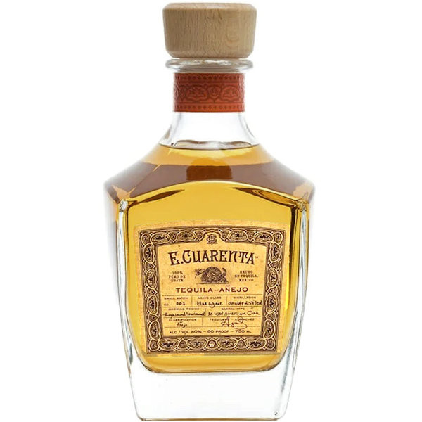 E. Cuarenta Anejo Tequila 750ml | FineWineHouse Fine Wine & Spirits