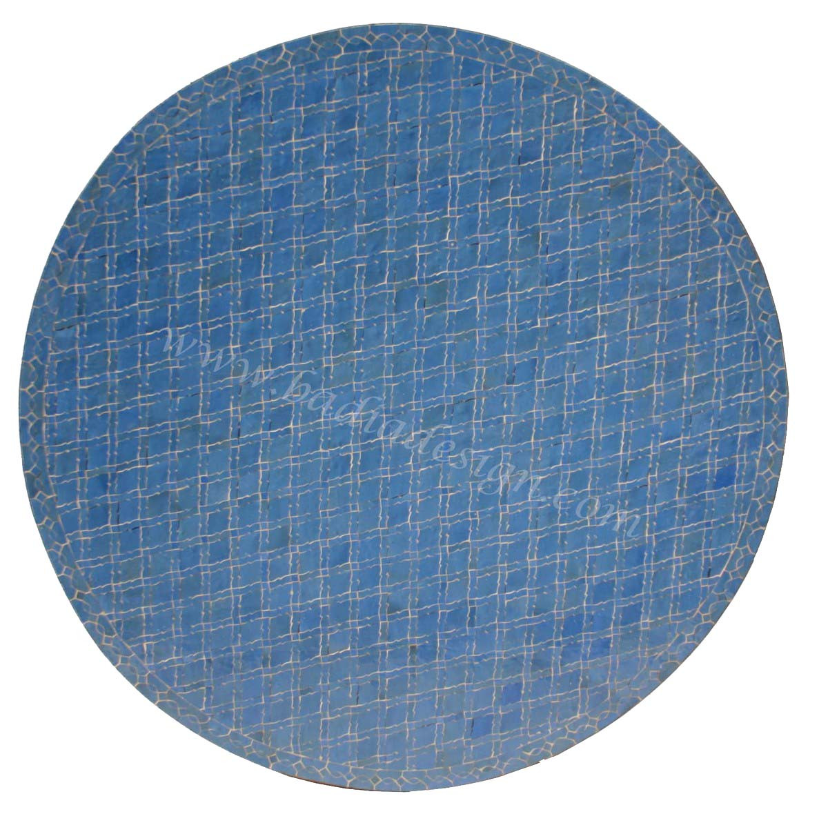 Moroccan Mosaic Tile Table Top from Badia Design Inc.