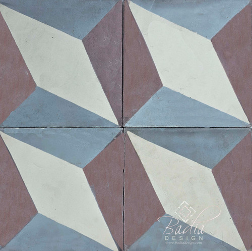 Moroccan Cement Floor Tiles in Los Angeles from Badia Design Inc.