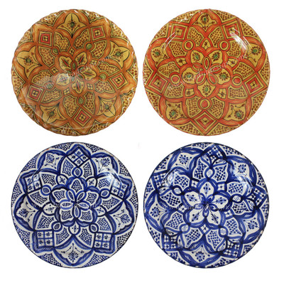 Moroccan Ceramic Plate from Badia Design Inc.
