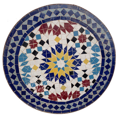 Multi-Color Tile Table Top from Badia Design Inc