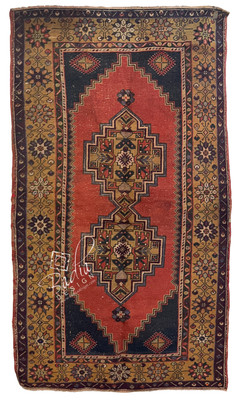 Red Turkish Style Rug from Badia Design Inc.