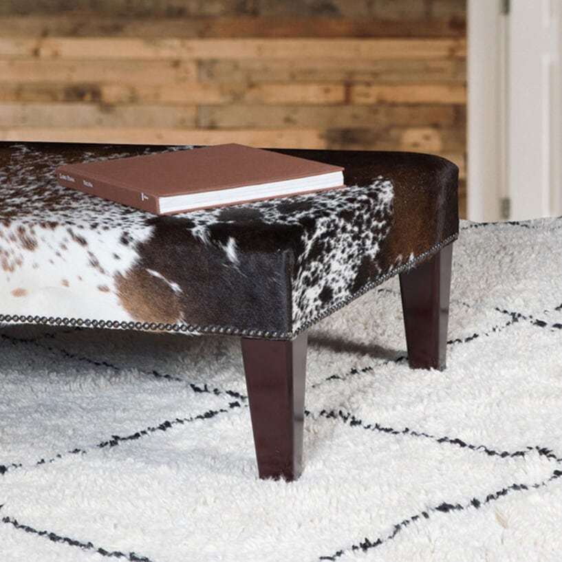 Cowhide Footstools | Cow Hide Seating | Dining Chairs | Bar Stools