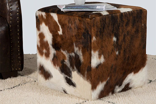 Have Fun Decorating With Cowhide Cushions and Cubes - London Cows