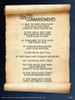 10 Commandments Scroll Poster - Catholic to the Max - Online Catholic Store