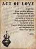 Act of Love Poster - Catholic to the Max - Online Catholic Store