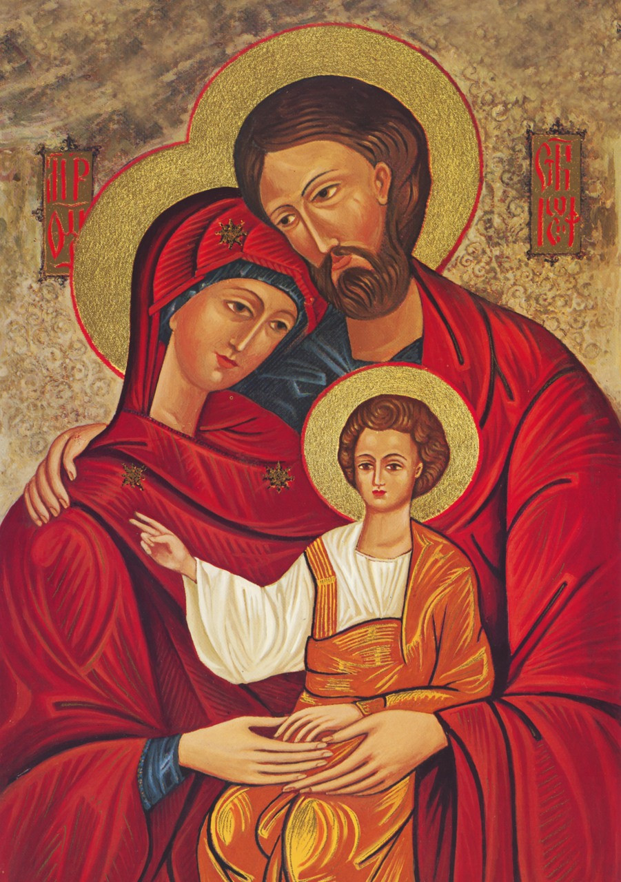 Holy Family Icon Poster Paper Print - Catholic to the Max - Online ...