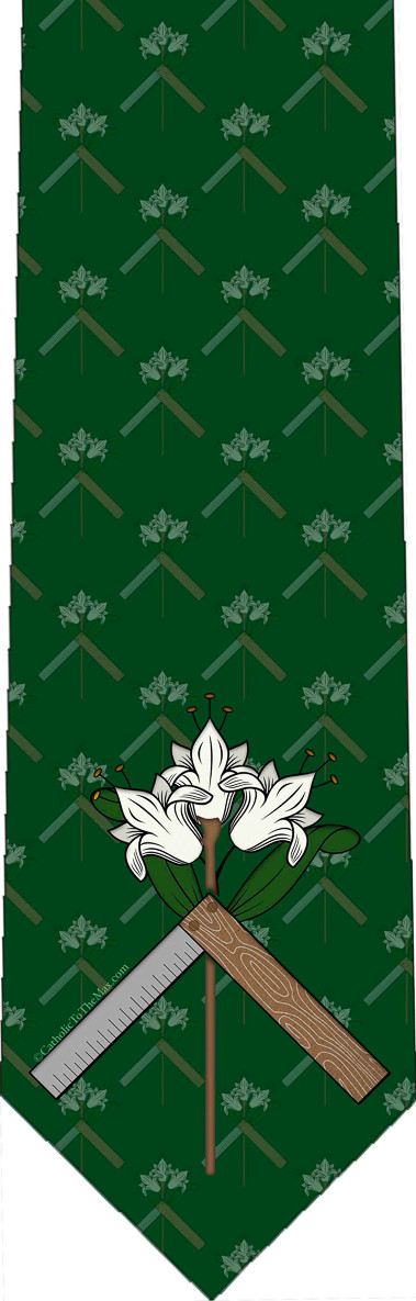 St. Joseph Symbol Tie - Catholic to the Max - Online Catholic Store