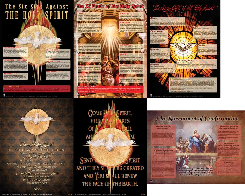 Confirmation Poster Value Pack - Catholic to the Max - Online Catholic ...