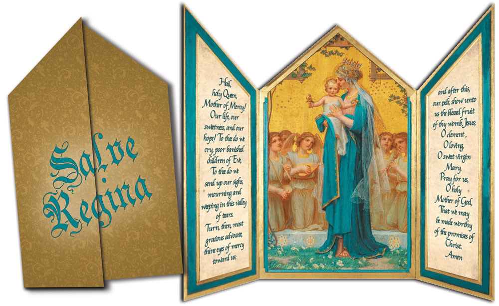 Madonna and Child by Enric M. Vidal Tri-fold Triptych Cards (Set of 12 ...