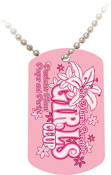 St. Maria Goretti Dog Tag - Catholic to the Max - Online Catholic Store