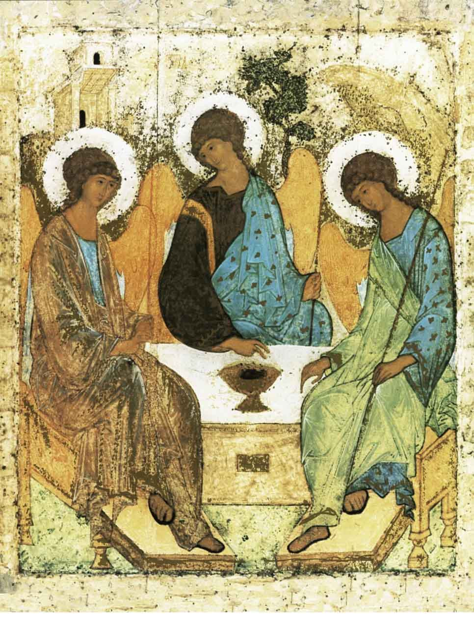 Holy Trinity Angels Print - Catholic to the Max - Online Catholic Store