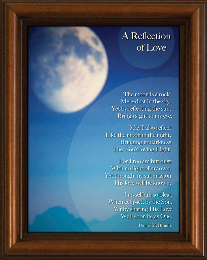 Reflection of Love Poem Framed - Catholic to the Max - Online Catholic ...
