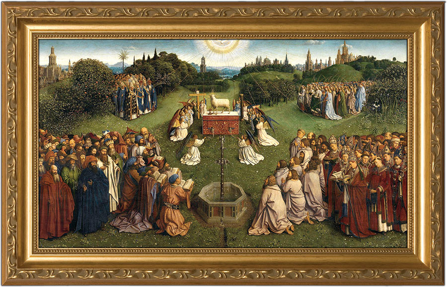 Altar of the Lamb Framed Art - Catholic to the Max - Online Catholic Store