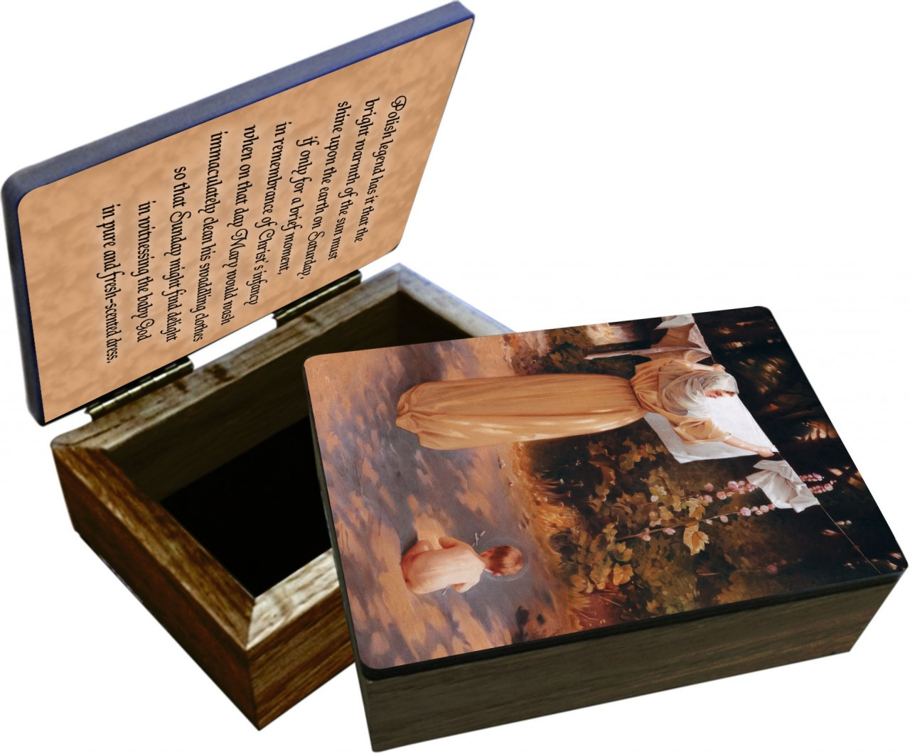 Polish Madonna Keepsake Box - Catholic to the Max - Online Catholic Store