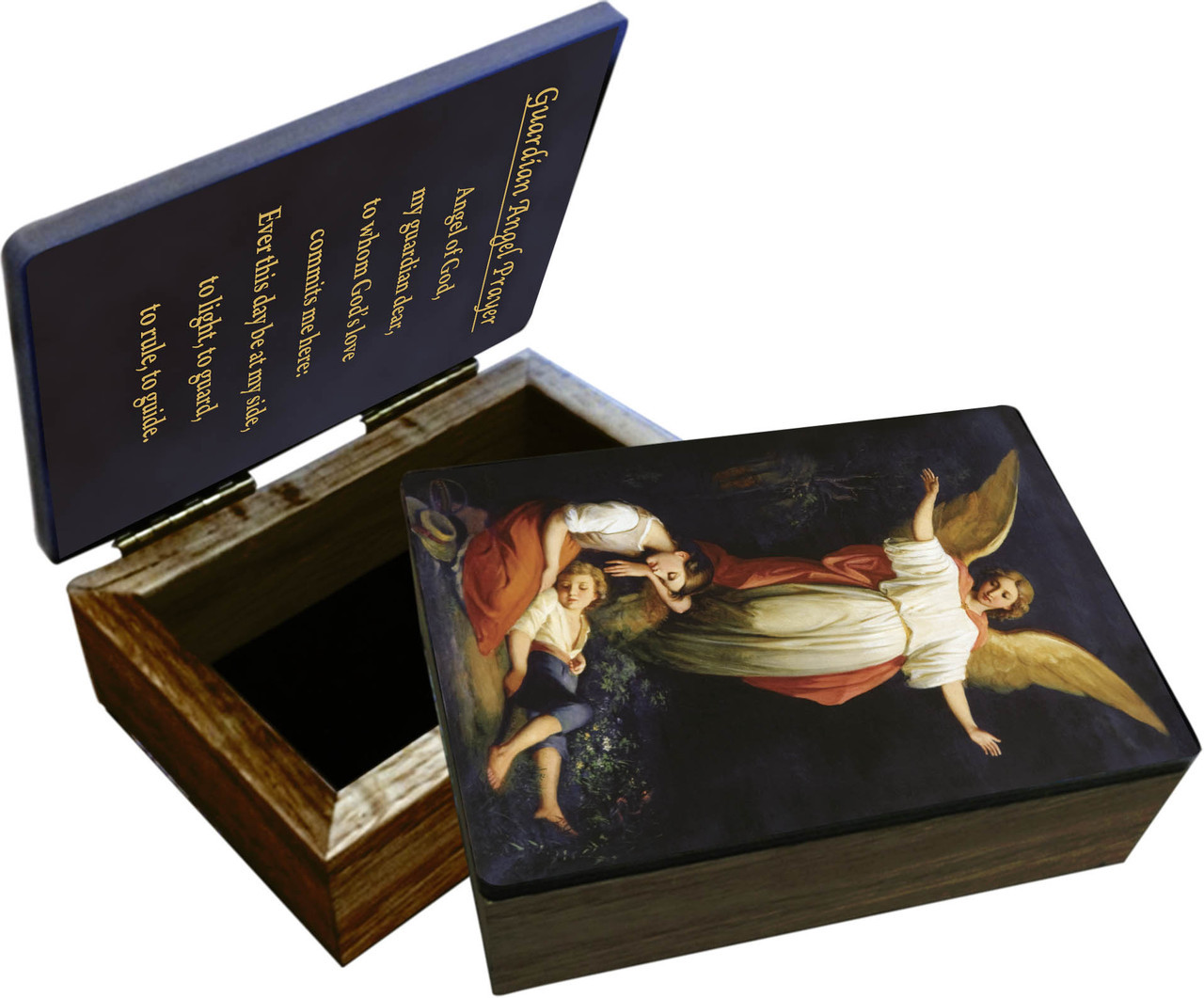 Guardian Angel Keepsake Box - Catholic to the Max - Online Catholic Store