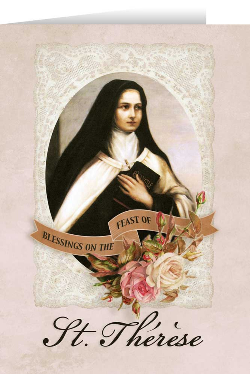 St. Thérèse Blank Inside Card