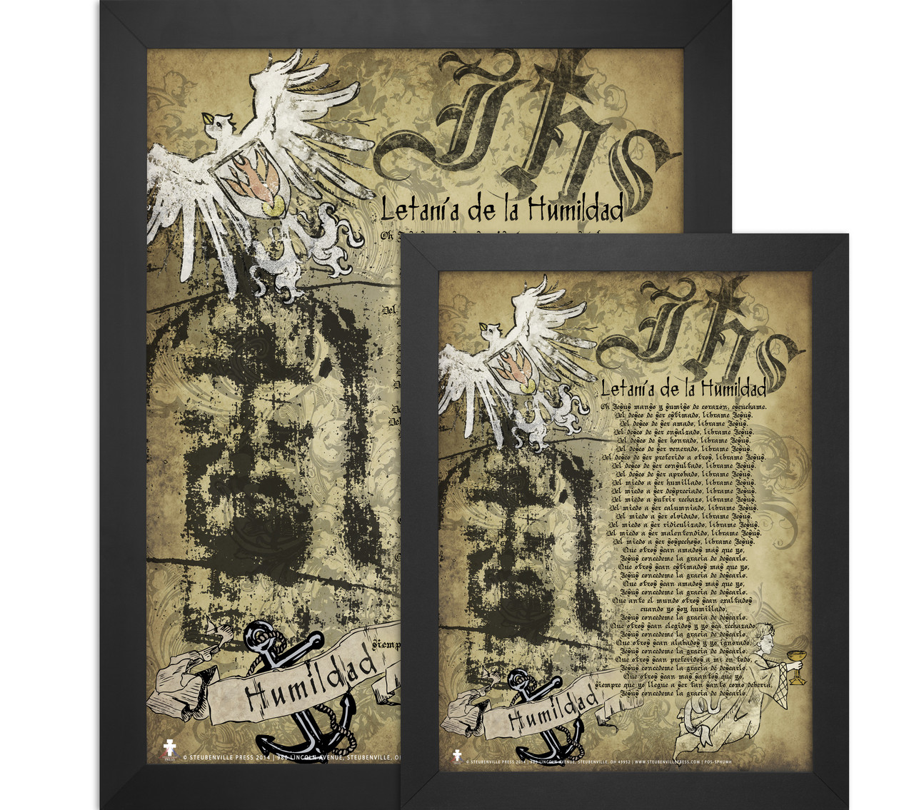 Spanish Lit. of Humility Poster - Catholic to the Max - Online Catholic ...