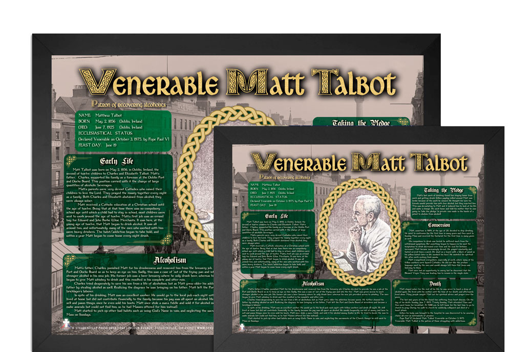 Venerable Matthew Talbot Explained Poster