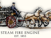 History of the American Firefighter Print - Catholic to the Max ...