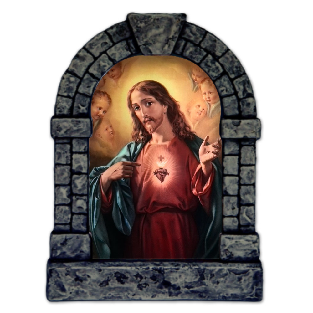 Sacred Heart Outdoor Garden Shrine