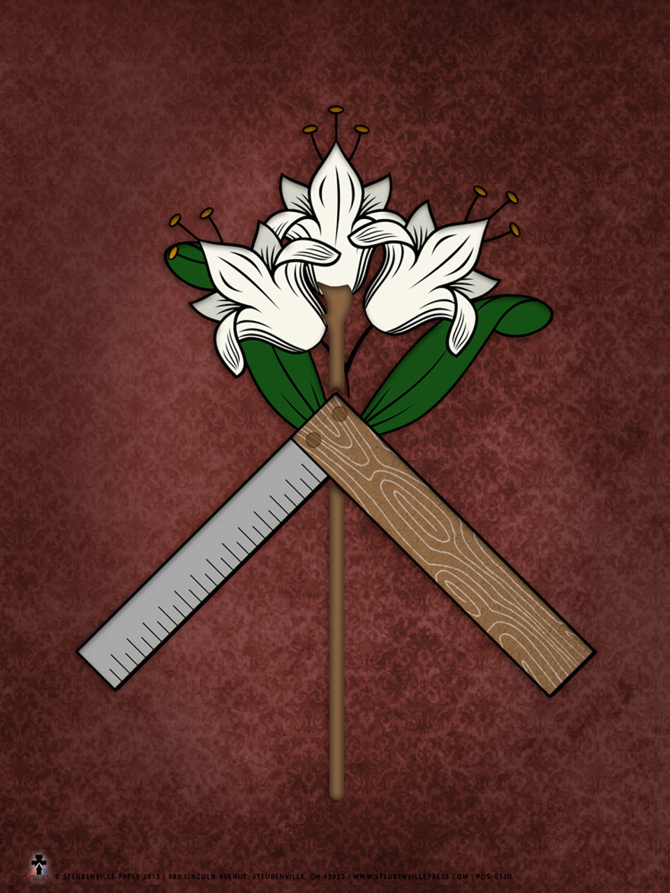 St. Joseph Symbol Graphic Poster