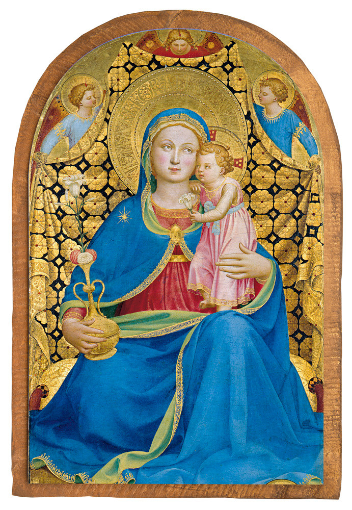 Virgin of Humility by Fra Angelico Cloister Collection Catholic Icon ...