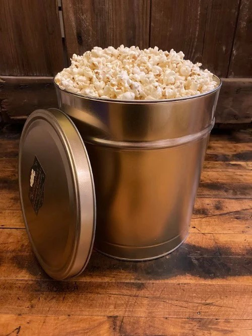 3.5 Gallon Popcorn Tin - Catholic to the Max - Online Catholic Store