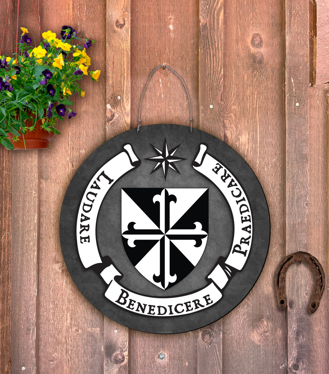 Outdoor Metal Art Dominican Emblem - Catholic to the Max - Online ...